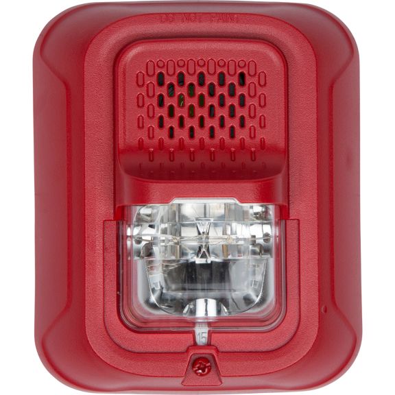 L Series 2 Wire Horn Strobe Combination Strobes Voice Notification Combination Strobes Honeywell Building Solutions