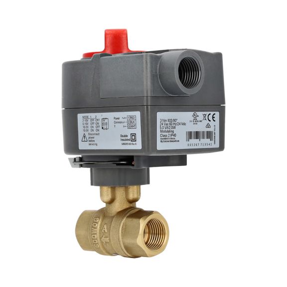 VBN Threaded Control Ball Valves And Actuators | Honeywell