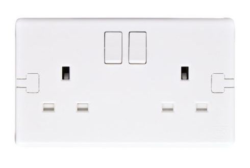 Switch Socket Outlet 2-gang | Honeywell