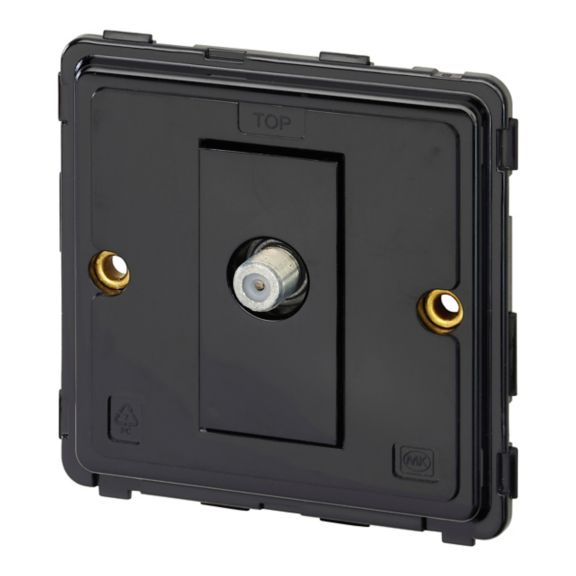 MK Dimensions Satellite Socket Outlet Module | Honeywell