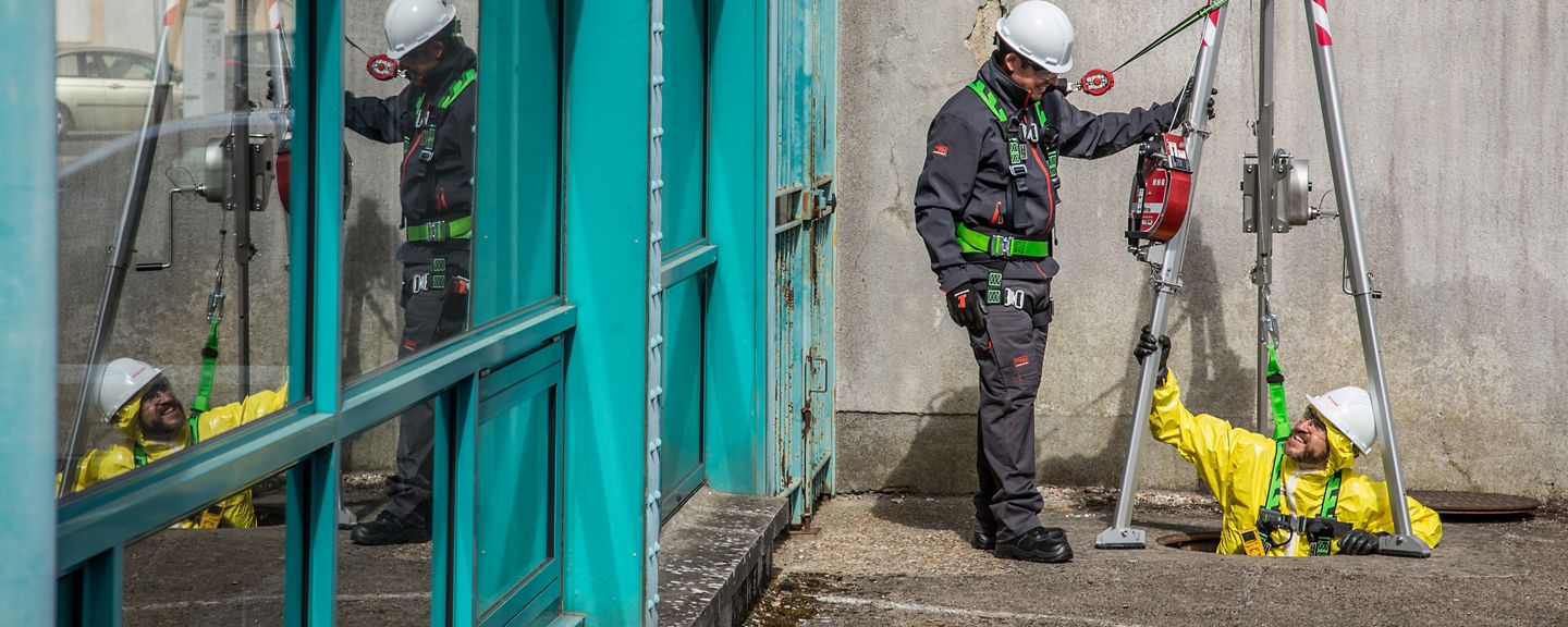 Équipement pour espace confiné