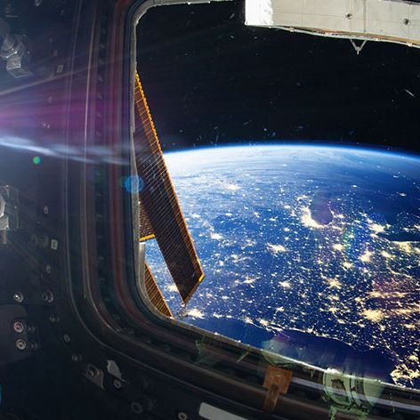 Square Space Station Window