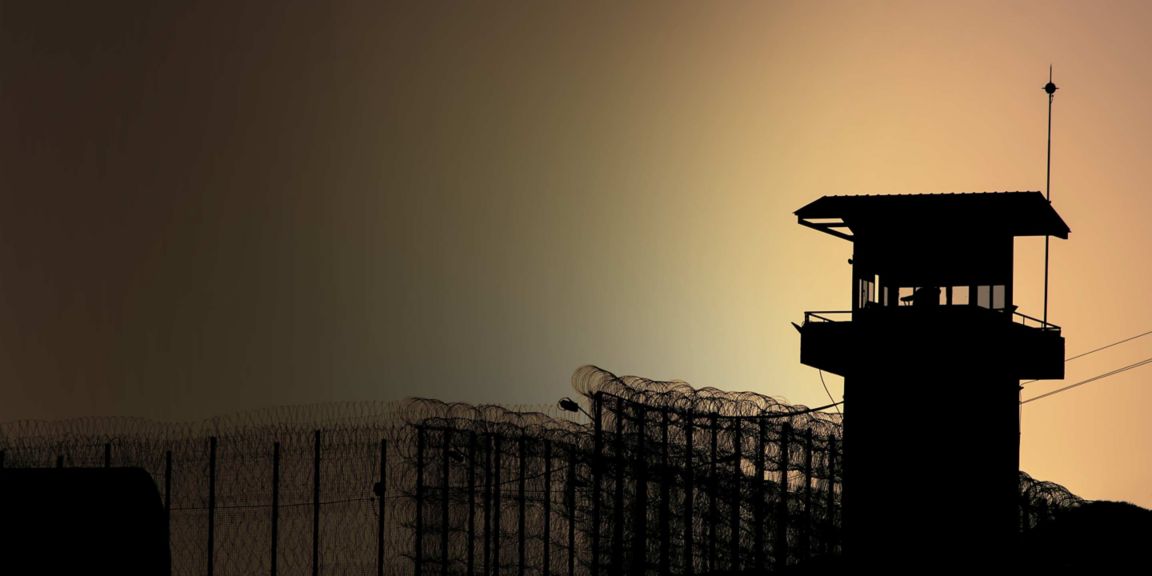 Prison Tower Silhouette